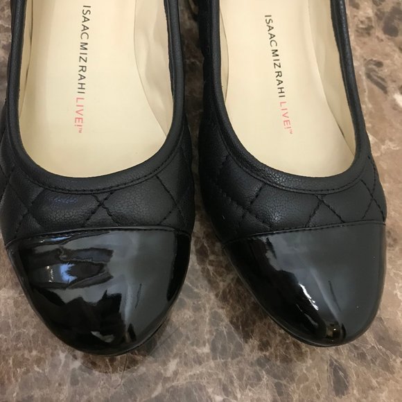 Isaac Mizrahi | Shoes | New Isaac Mizrahi Live Quilted Leather Pumps ...